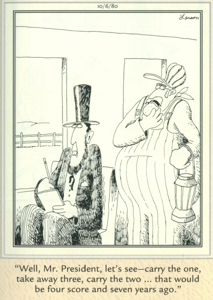 Far Side’s Fractured History – Pondering Principles Far Side’s Fractured History – Pondering Principles